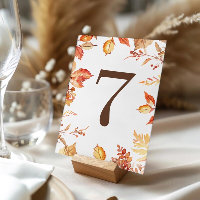Table Numbers Printable - Etsy