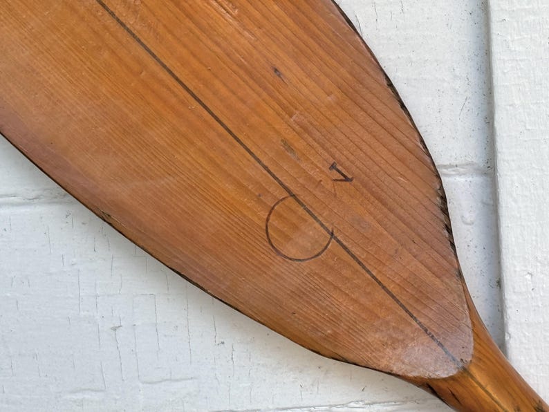 Kayak Paddle ~ 79" Double Ended Wooden Paddle ~ Double Headed Wooden ...