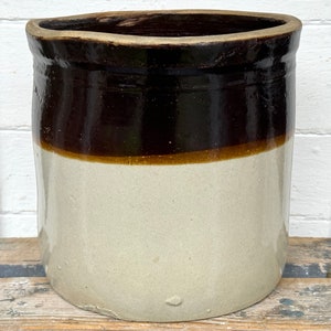 Antique Crock 2 Gallon Crock Pickling Crock Stoneware Crock Vintage ...