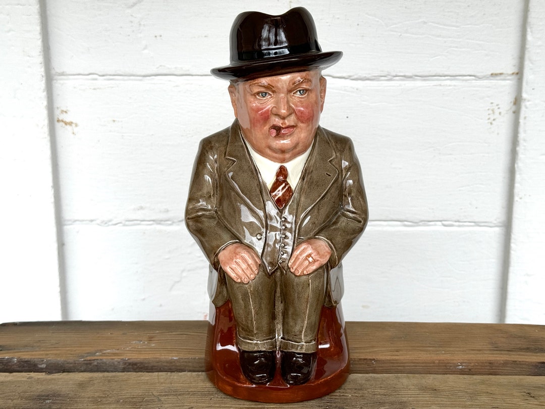 Rare Royal Doulton Toby Jug 1956 Cliff Cornell in the Tan Suit ...
