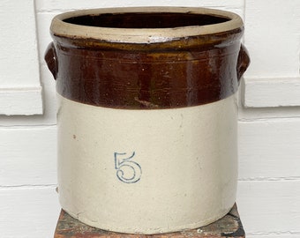 Large Stoneware Crock | Etsy