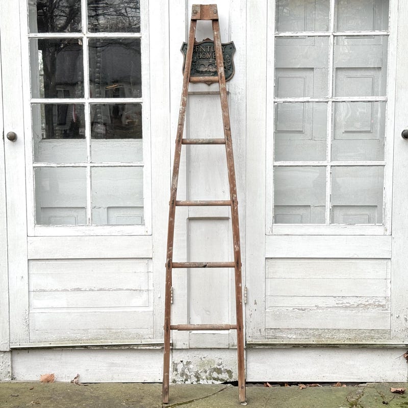 Primitive Ladder - Etsy