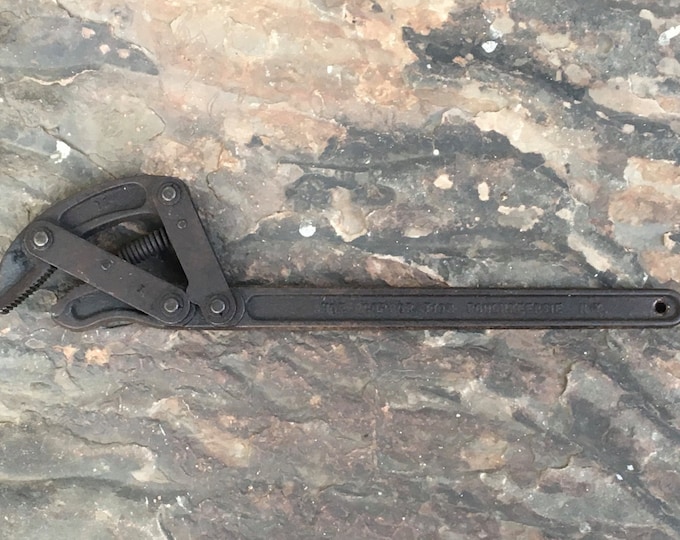 Antique Spring Loaded Wrench ~ Patented Feb. 21, 1922 ~ Hoe Corporation ...