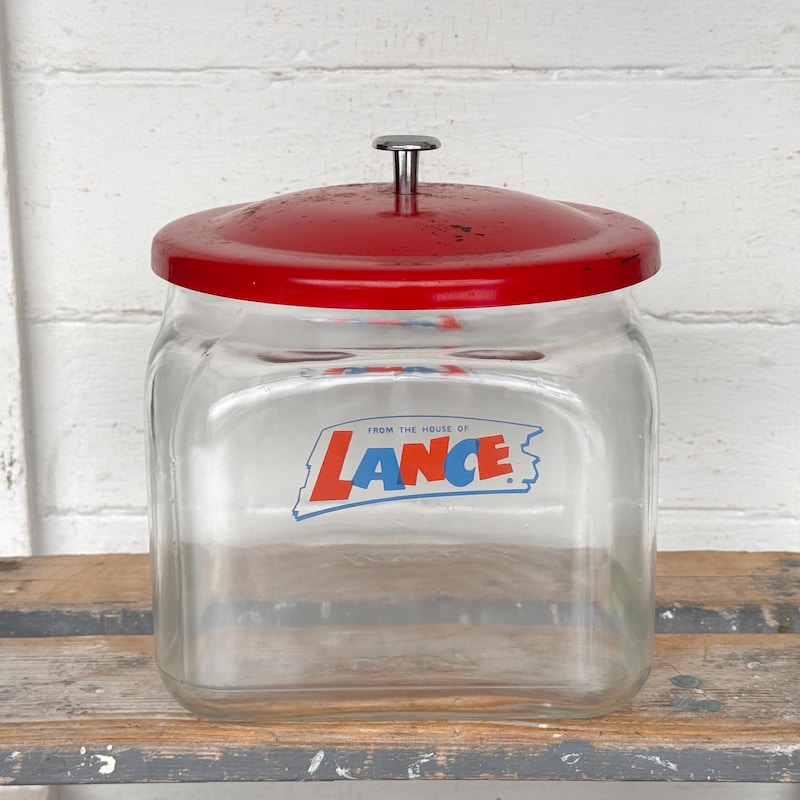 Vintage Glass Store Jars - Etsy