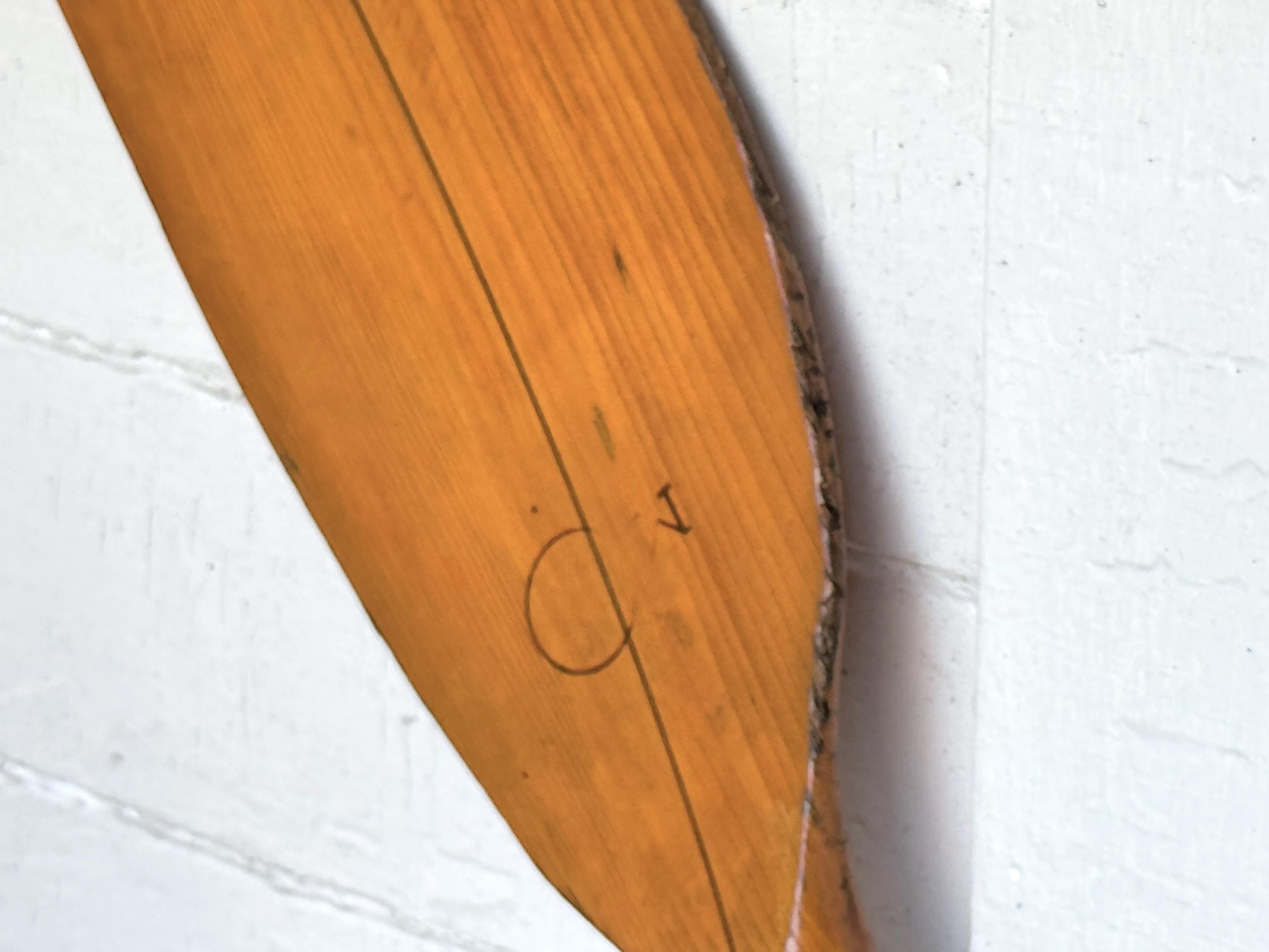 Kayak Paddle ~ 79" Double Ended Wooden Paddle ~ Double Headed Wooden ...