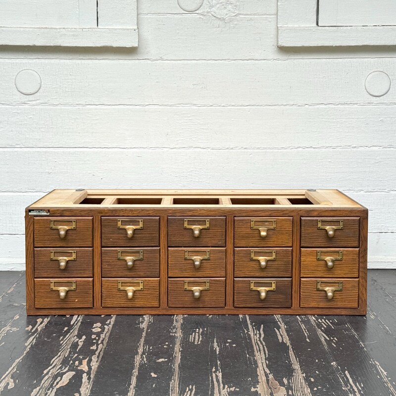 Library Card Catalog - Etsy