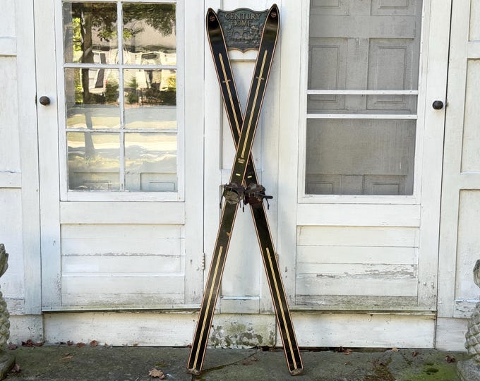 Skis ~ Lund Skis ~ Imperial Ebonite Skis ~ Dating to the 1950s Made in ...
