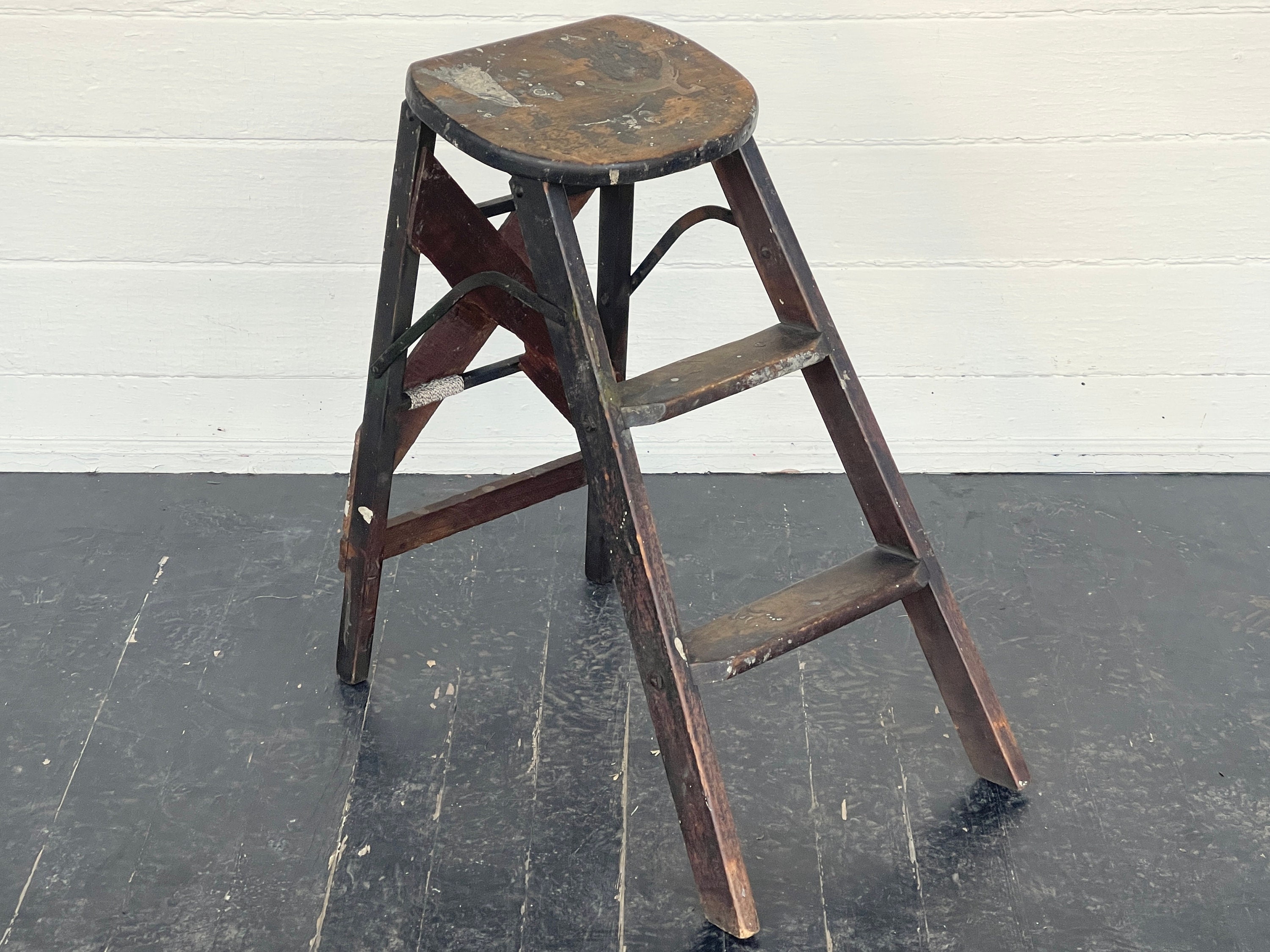 Antique Wood Ladder for sale | Only 4 left at -60%