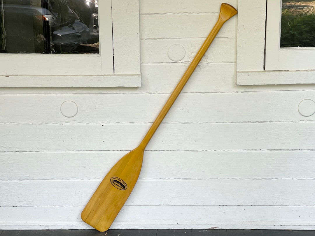 Wood Oar ~ 47" Wooden Paddle ~ Feather Brand Caviness Woodworking ...