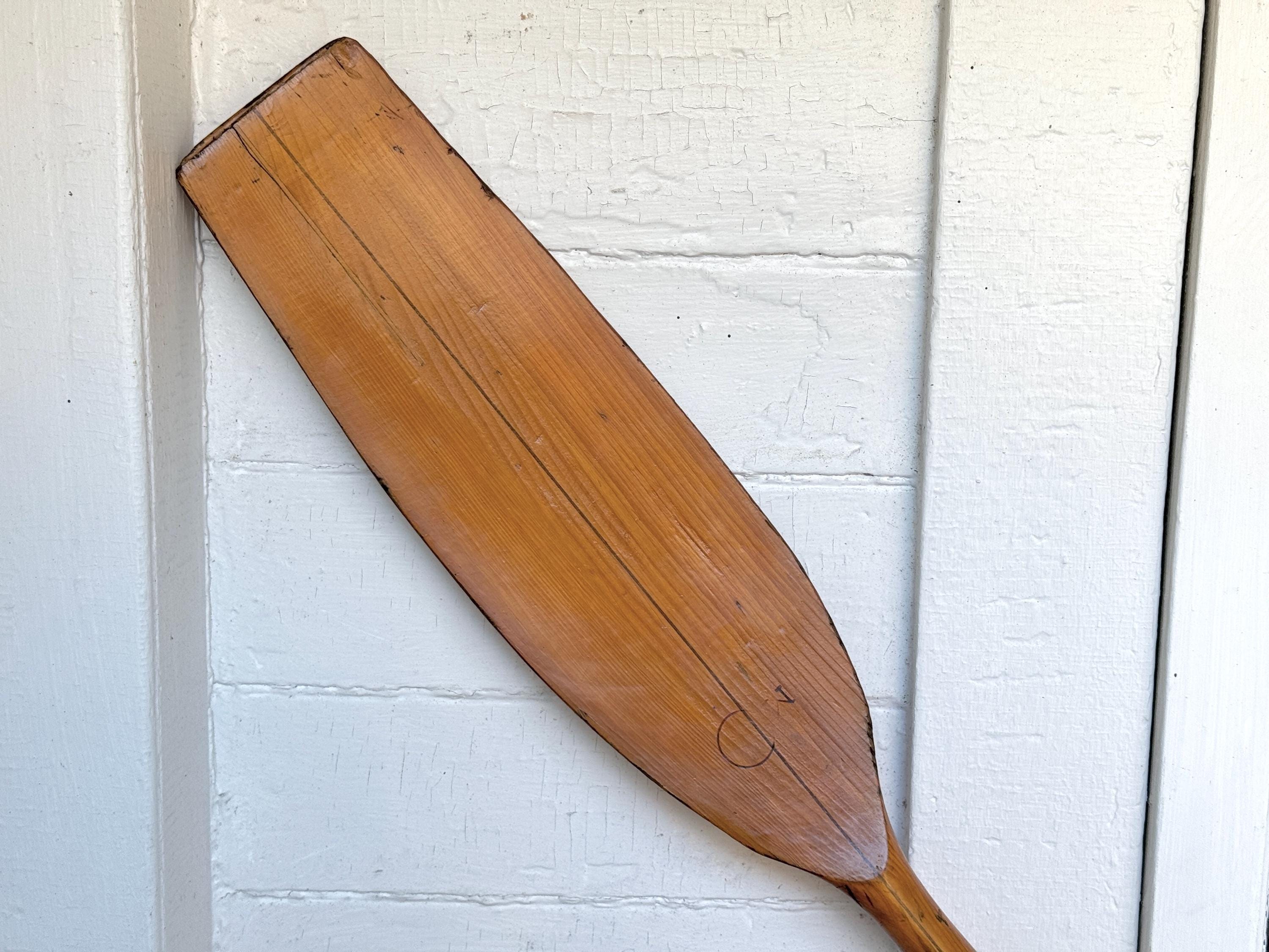 Kayak Paddle ~ 79" Double Ended Wooden Paddle ~ Double Headed Wooden ...