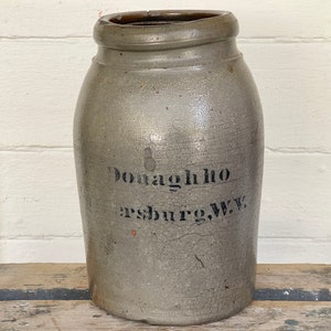 Antique Crock A.P. Donaghho Crock Parkersburg WV - Etsy