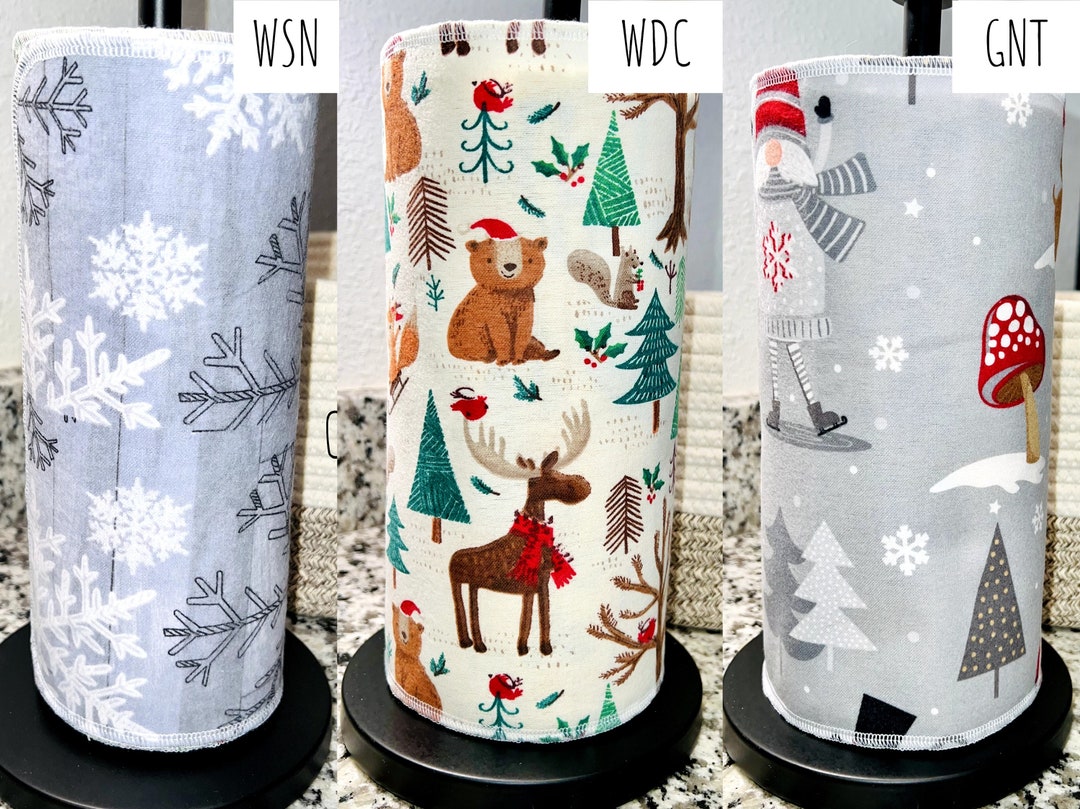 Christmas Create Your Own Mix Reusable Paperless Paper Towel / 1-ply ...
