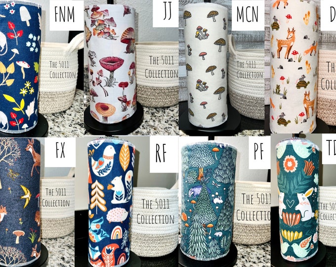 Un Reusable Paper Less Towels Meadow Flowers //reusable Paper Towels ...