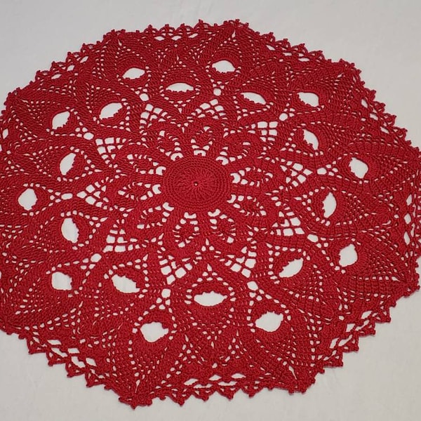 Crochet Table Topper - Etsy