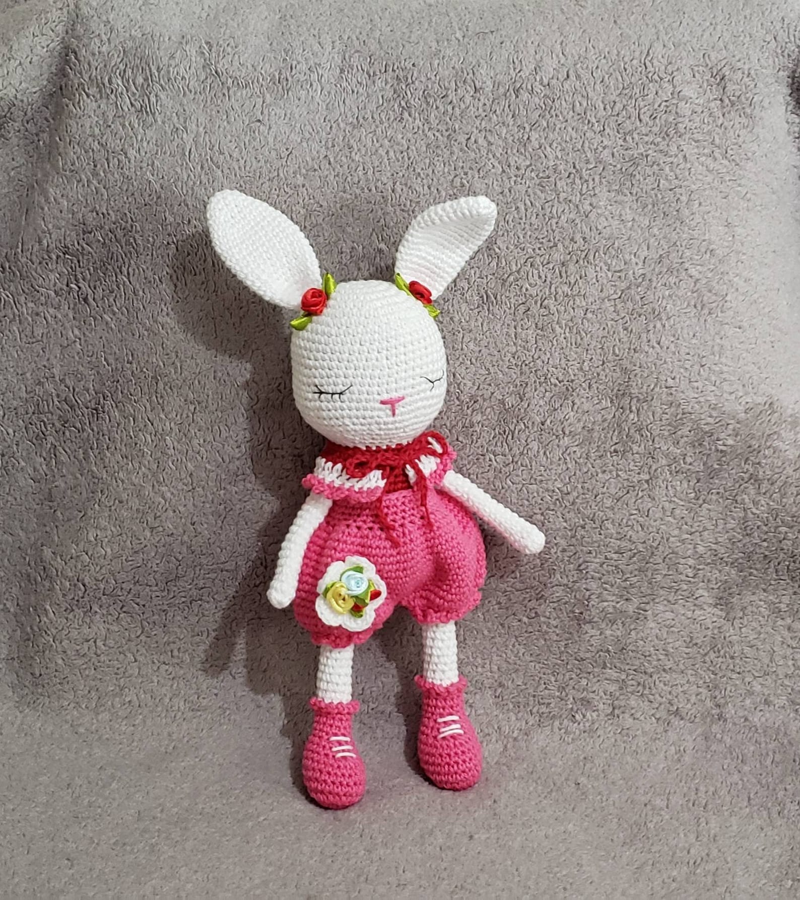 Crochet Bunny Bunny Amigurumi Softplush Crochet Bunny Vivi | Etsy