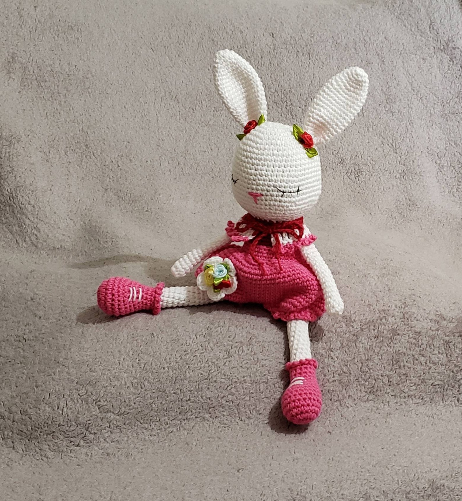 Crochet Bunny Bunny Amigurumi Softplush Crochet Bunny Vivi - Etsy