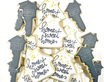 New Home Cookies | Etsy