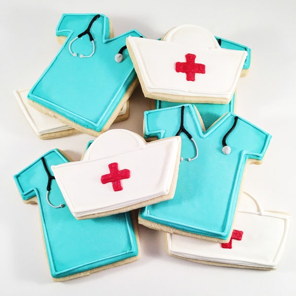 Nurse Cookies - Etsy