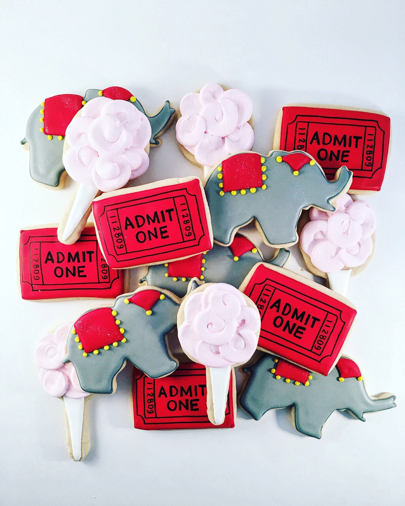Circus Sugar Cookies - Etsy