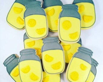 Lemonade Stand Cookies 30 Cookies - Etsy