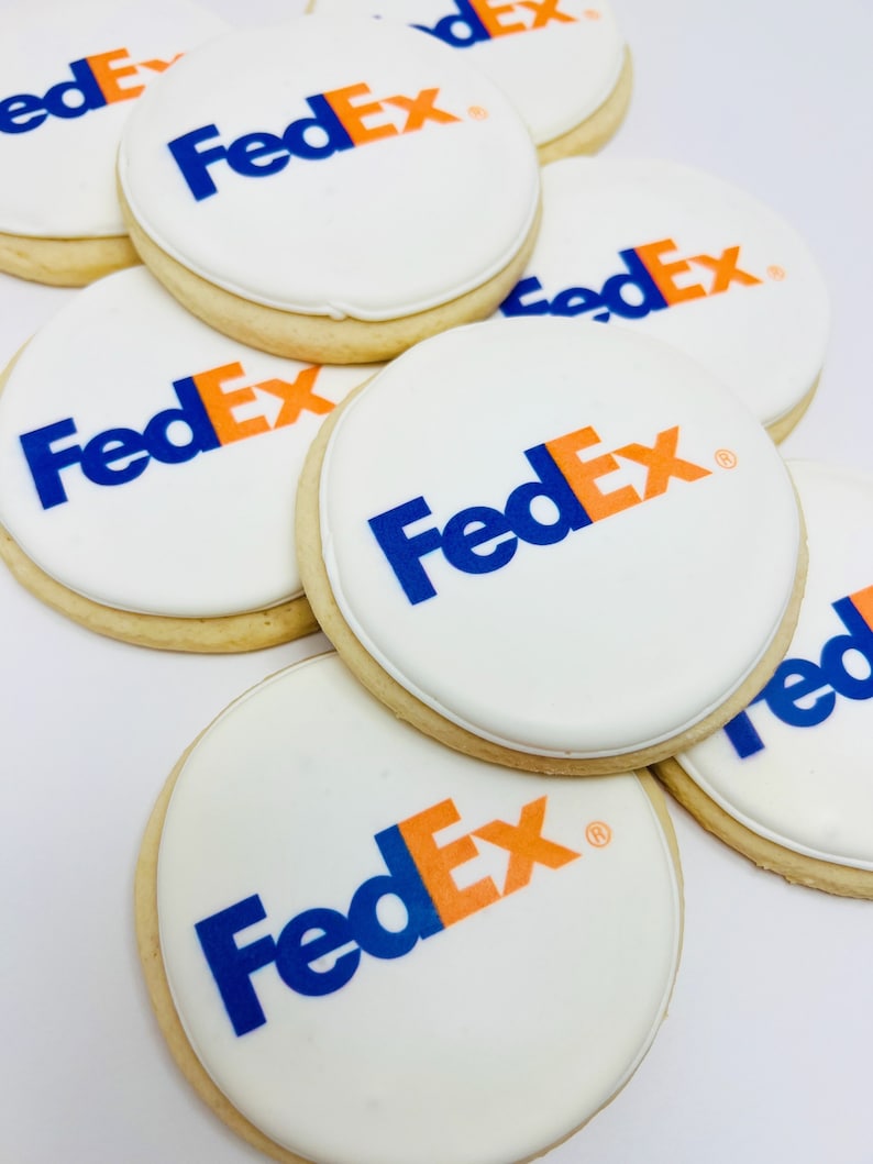 Custom Business Logo Cookies - Custom Sugar Cookies - Etsy