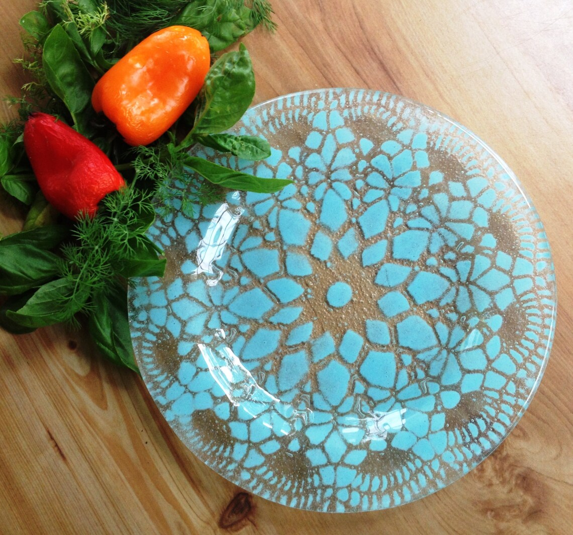 Sunny Sky Side Plate Set (4) - Etsy