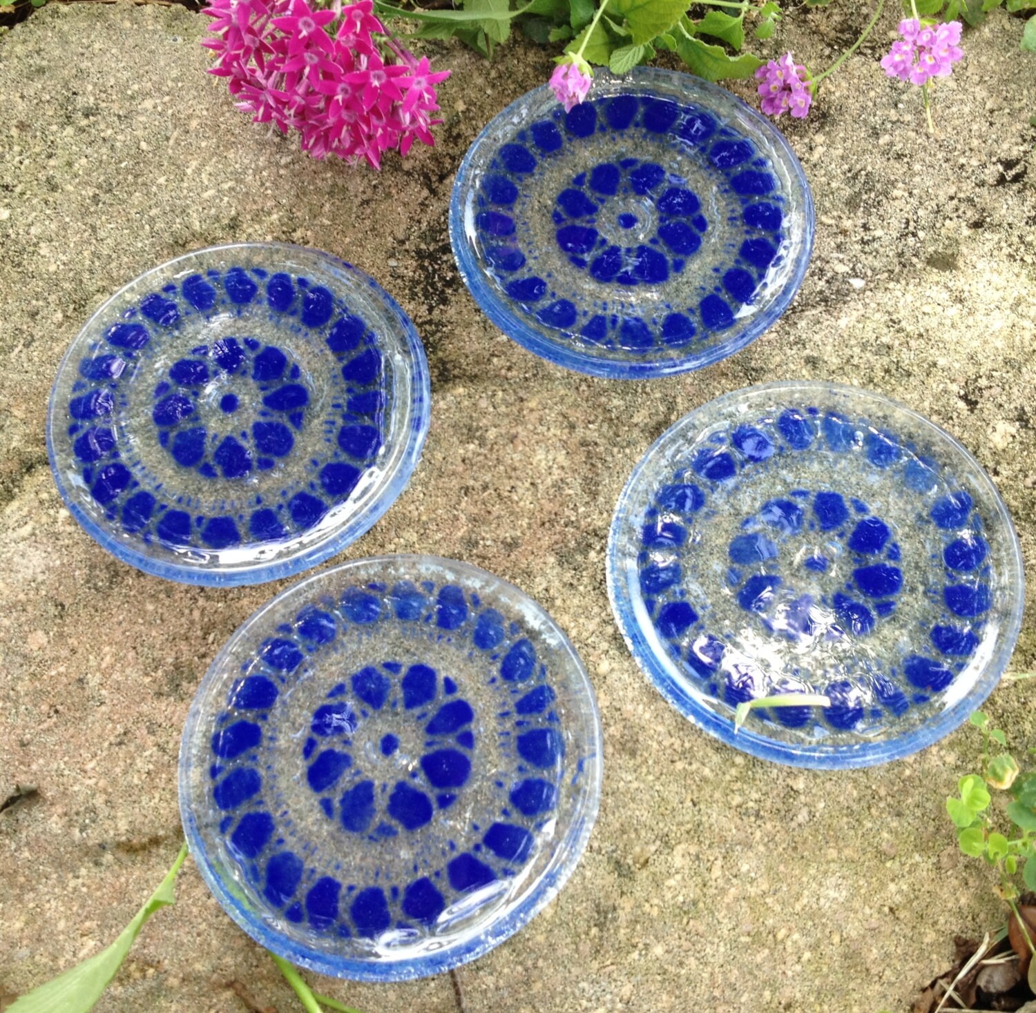 Crop Circle Coaster Set of Four - Etsy