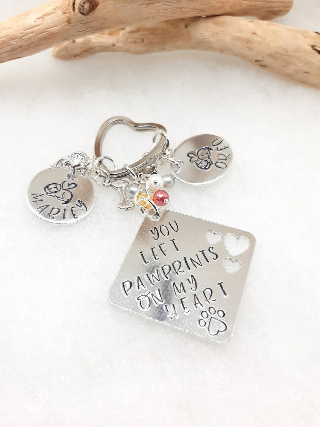 PET REMEMBRANCE KEYRING Rainbow Bridge Angel Pets Angel - Etsy