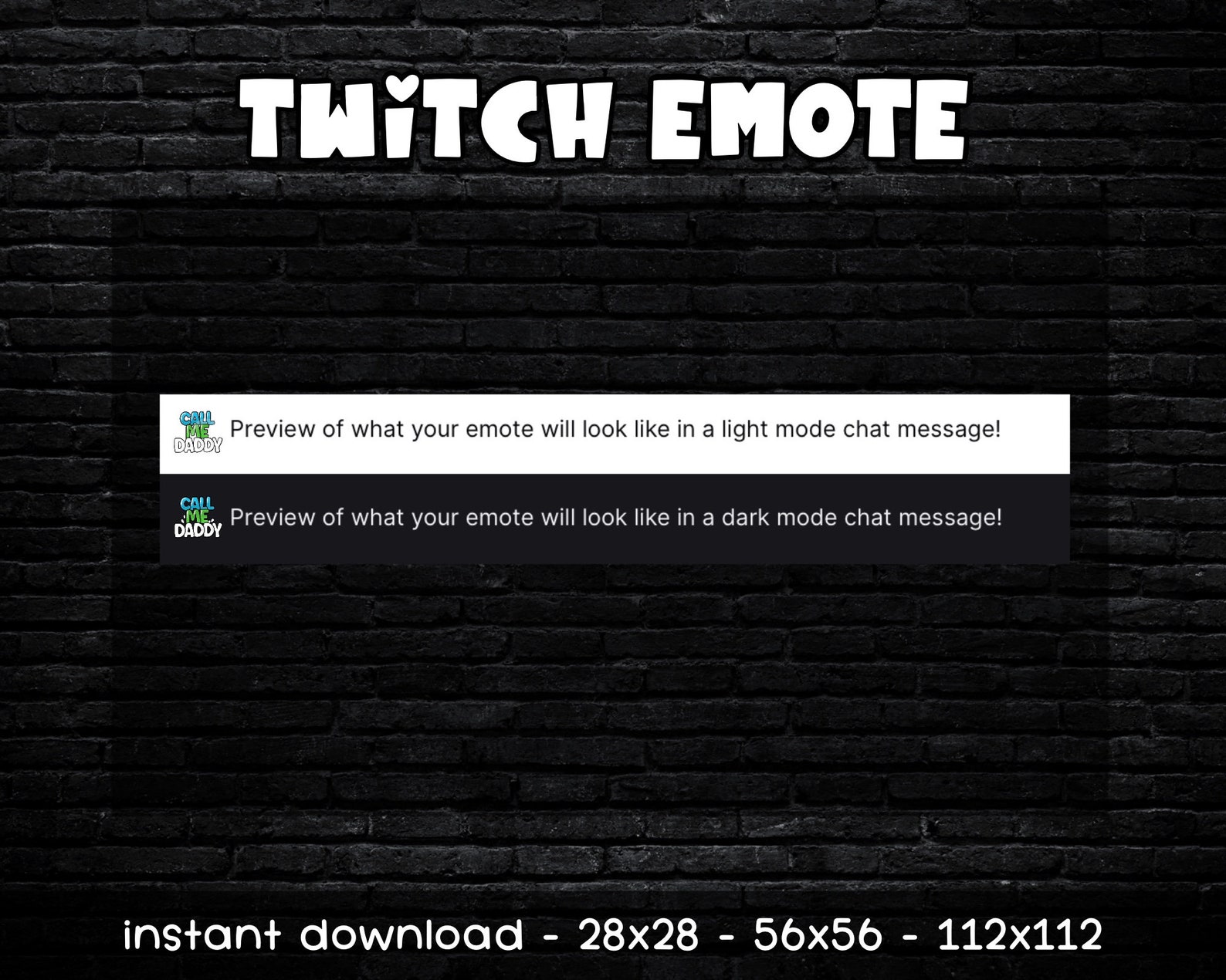 Juicy Daddy Twitch Emote Twitch Animated Emote Twitch Discord Emote - Etsy