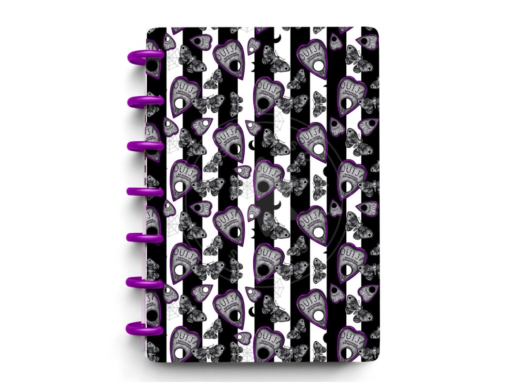 Death Moth Poe Inspired Vampire Goth Laminated Discbound Planner Cover ...