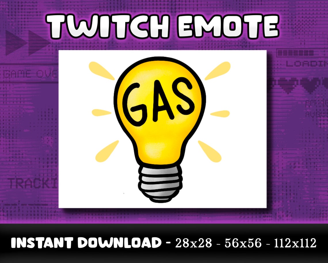 Gaslighting Twitch Emote Gas Light Twitch Emote Discord Emote - Etsy