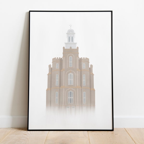 Logan Lds Temple - Etsy