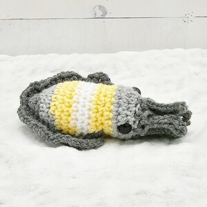 Cuttlefish Stuffed Animal - Sia the Cuttlefish - Dark Grey, Grey ...