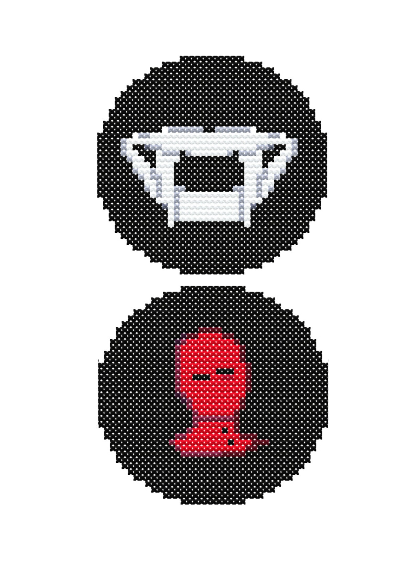 Bloodless and Happy: Astarion Cross-stitch Patterns From Baldur's Gate ...