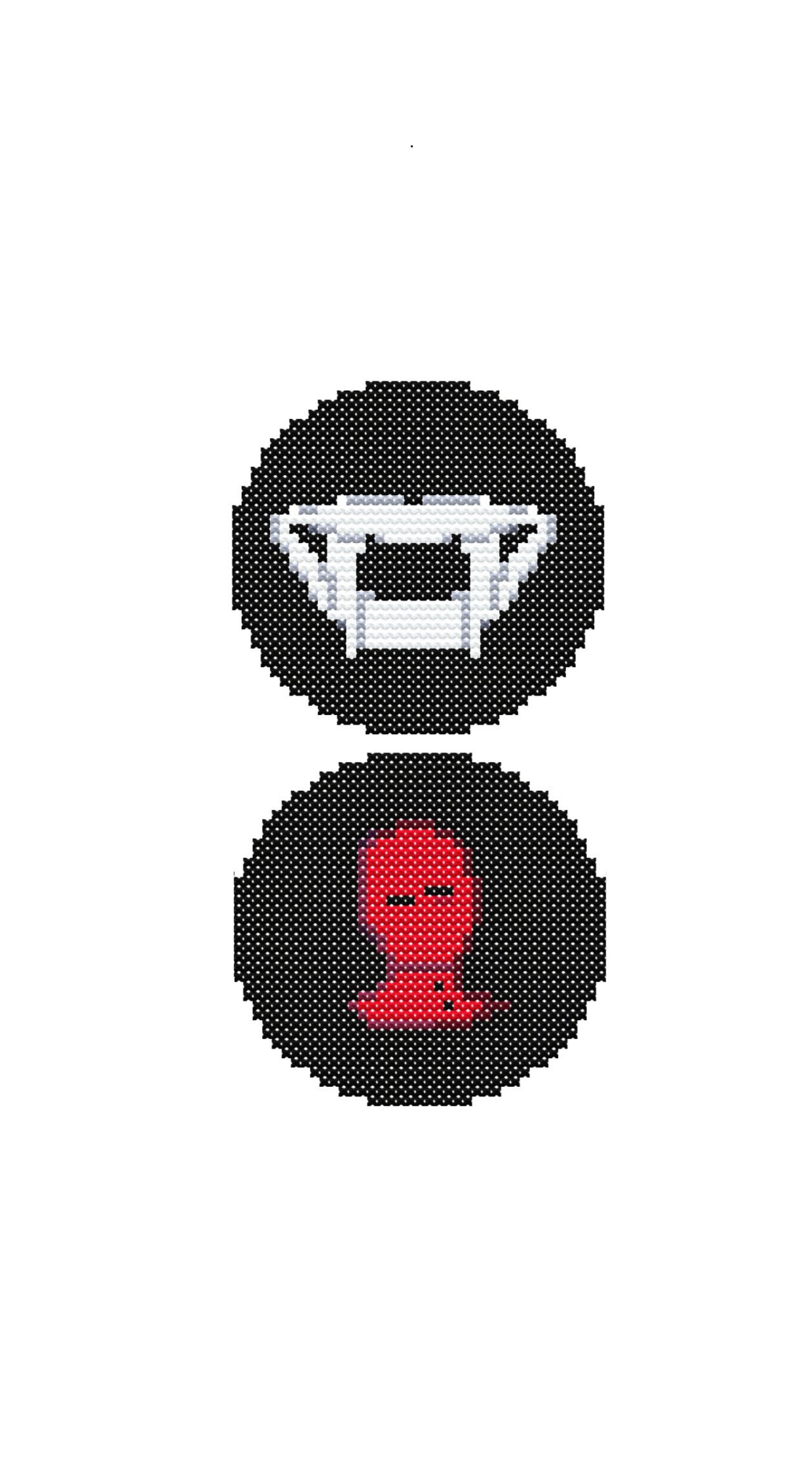 Bloodless and Happy: Astarion Cross-stitch Patterns From Baldur's Gate ...