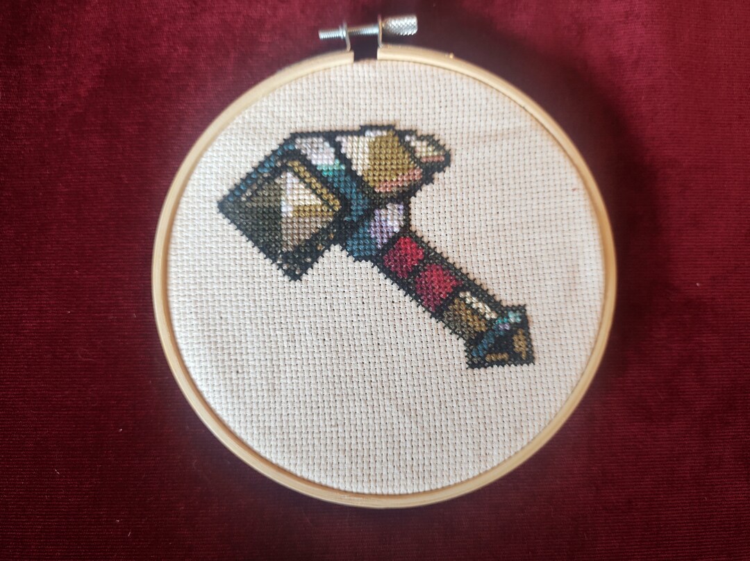 Daedalus Hammer - Hades Game Cross-stitch Pattern - Etsy
