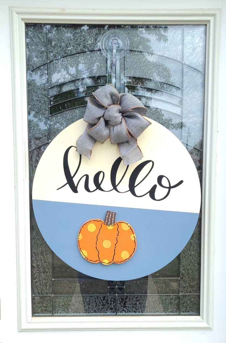 Hello Welcome Sign - Etsy