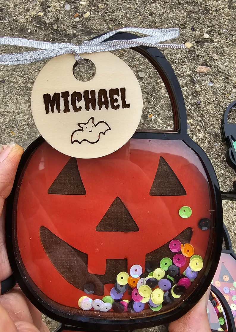 Halloween Shakers Tags - Etsy