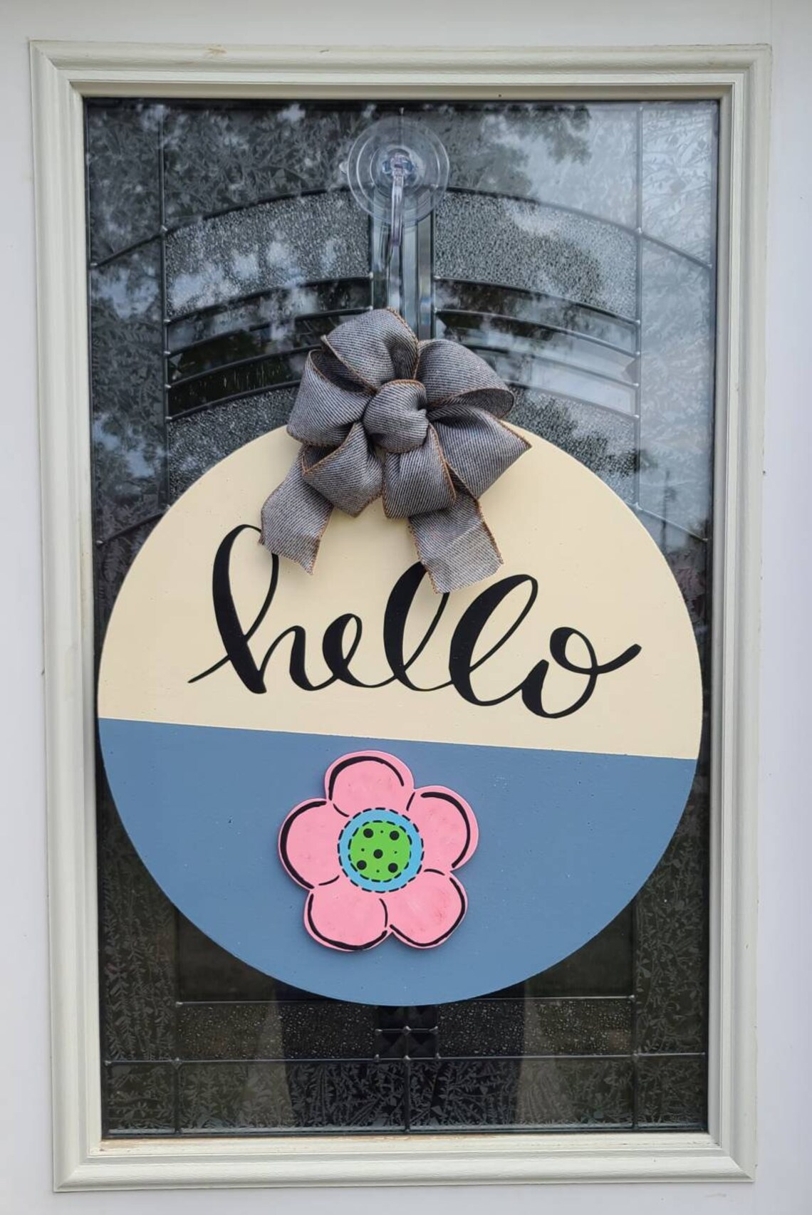 Hello Welcome Sign - Etsy