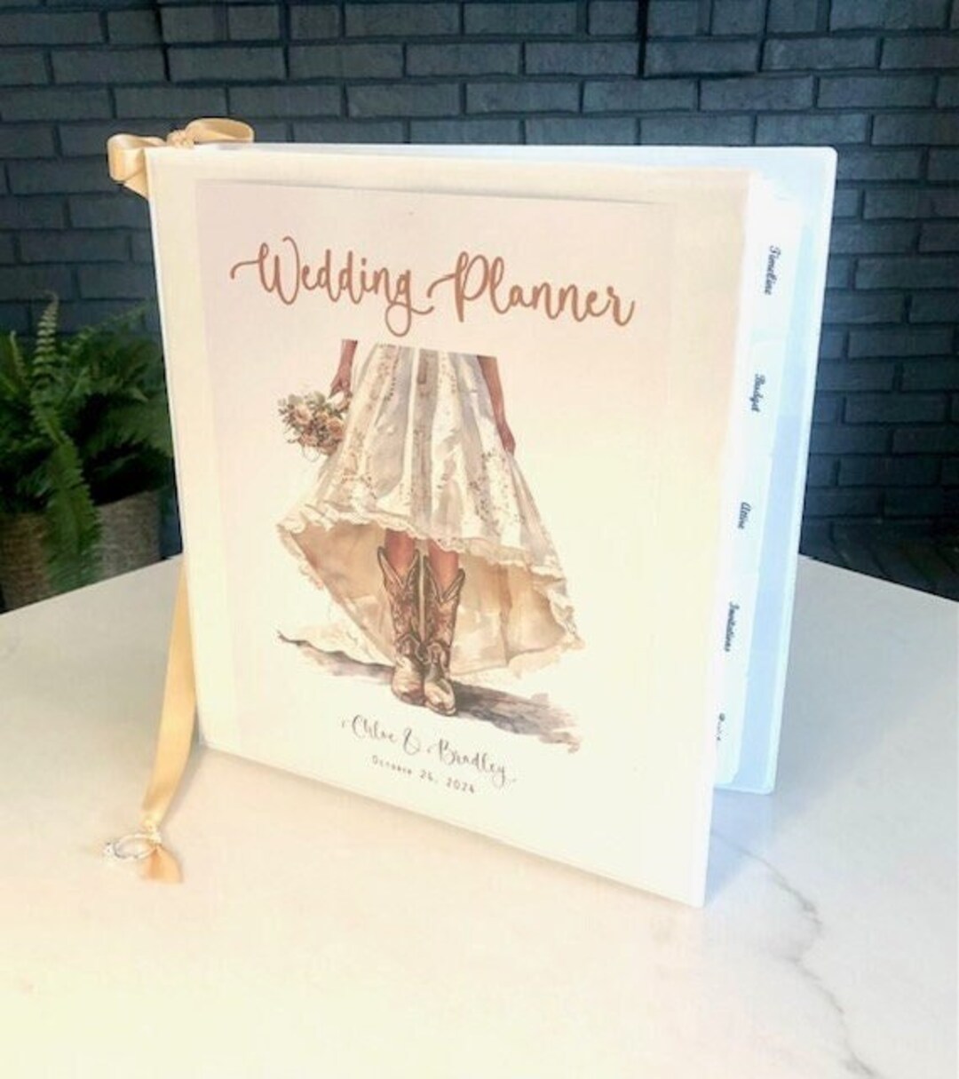 Personalized Wedding Planner Binder, DIY Wedding, Wedding Planning ...