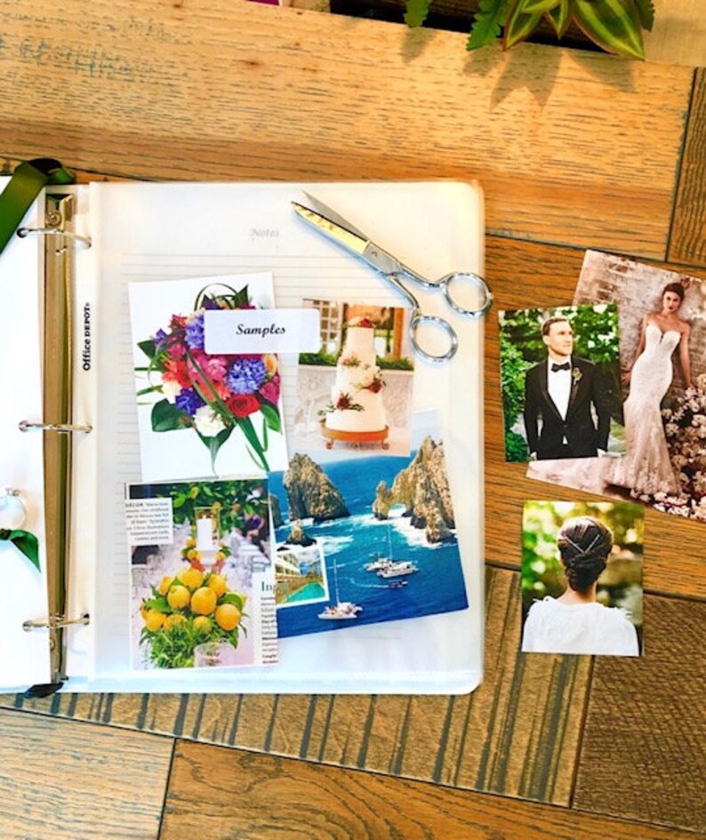 Personalized Wedding Planner Binder DIY Wedding Planner Book | Etsy