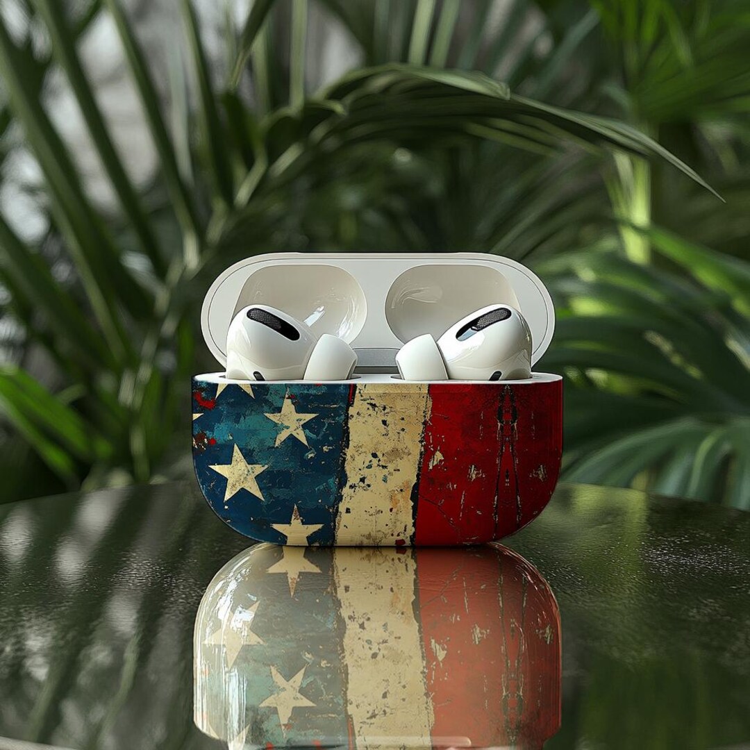 Distressed American Flag Case for Airpods® - Etsy