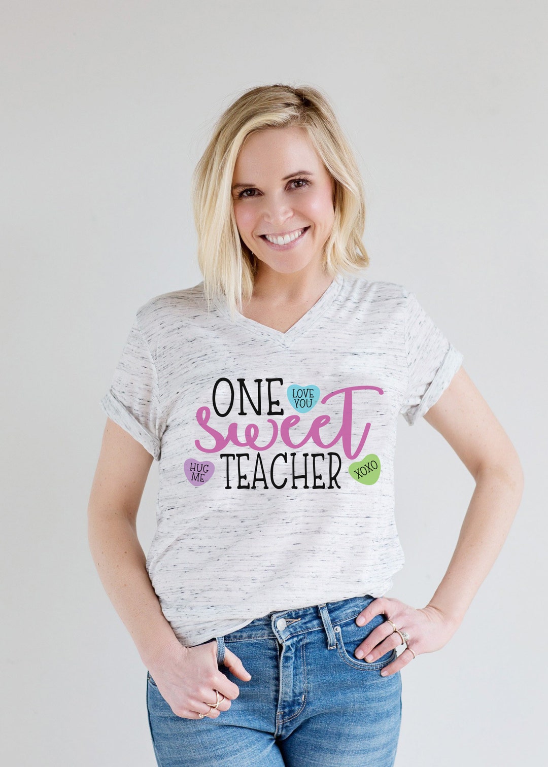 One Sweet Teacher Shirt/ Teacher Valentines Day Shirt Women - Etsy