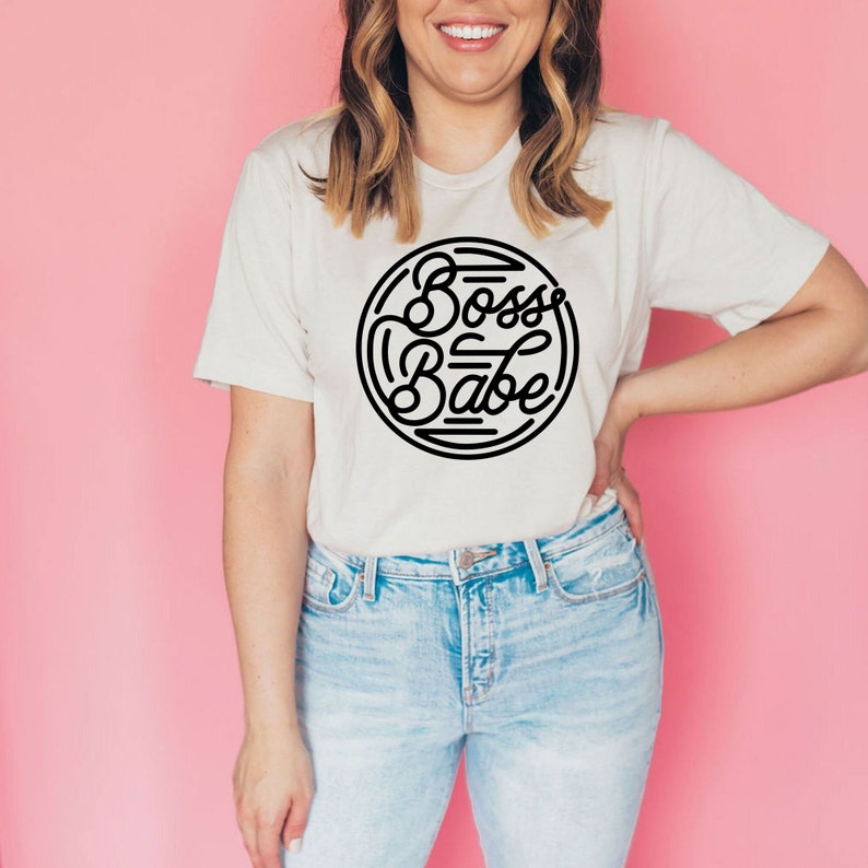 Boss Babe Shirt/ Girl Power/ Girl Boss/ Womens Graphic Tee/ | Etsy