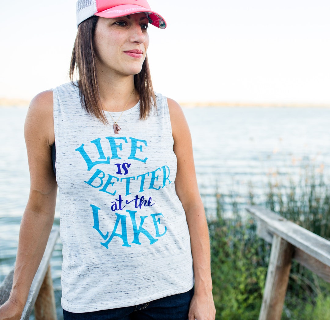 Lake Shirt/ Lake Tank Top/ Lake Muscle Tank/ Lake Life/ Summer Tank Top ...