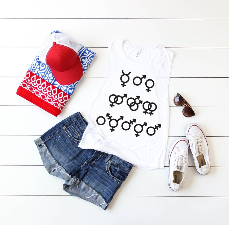 Gay Pride shirt/ Love is Love/ LGBT Shirt/ Muscle Tank/ Muscle | Etsy