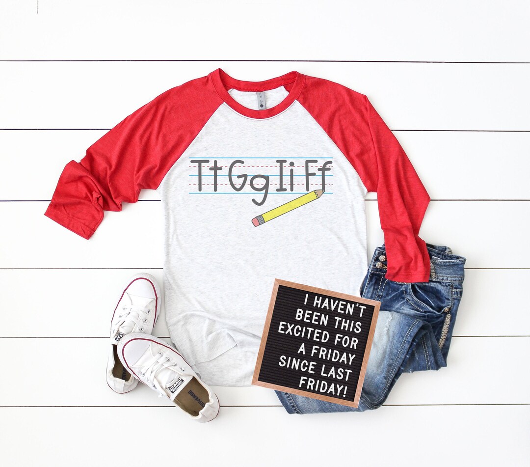 Teacher Shirt/ Teacher Tee/ Friday Shirt/ Fri Yay/ Friyay/ Fri-yah ...