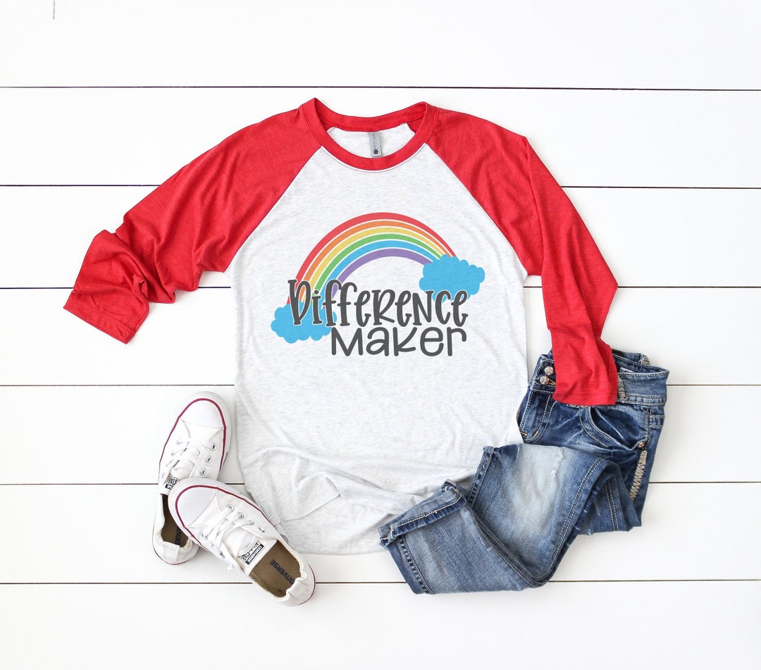 Difference Maker Shirt/ Teacher Shirt/ Teacher Tee/ Homeschool Shirt ...