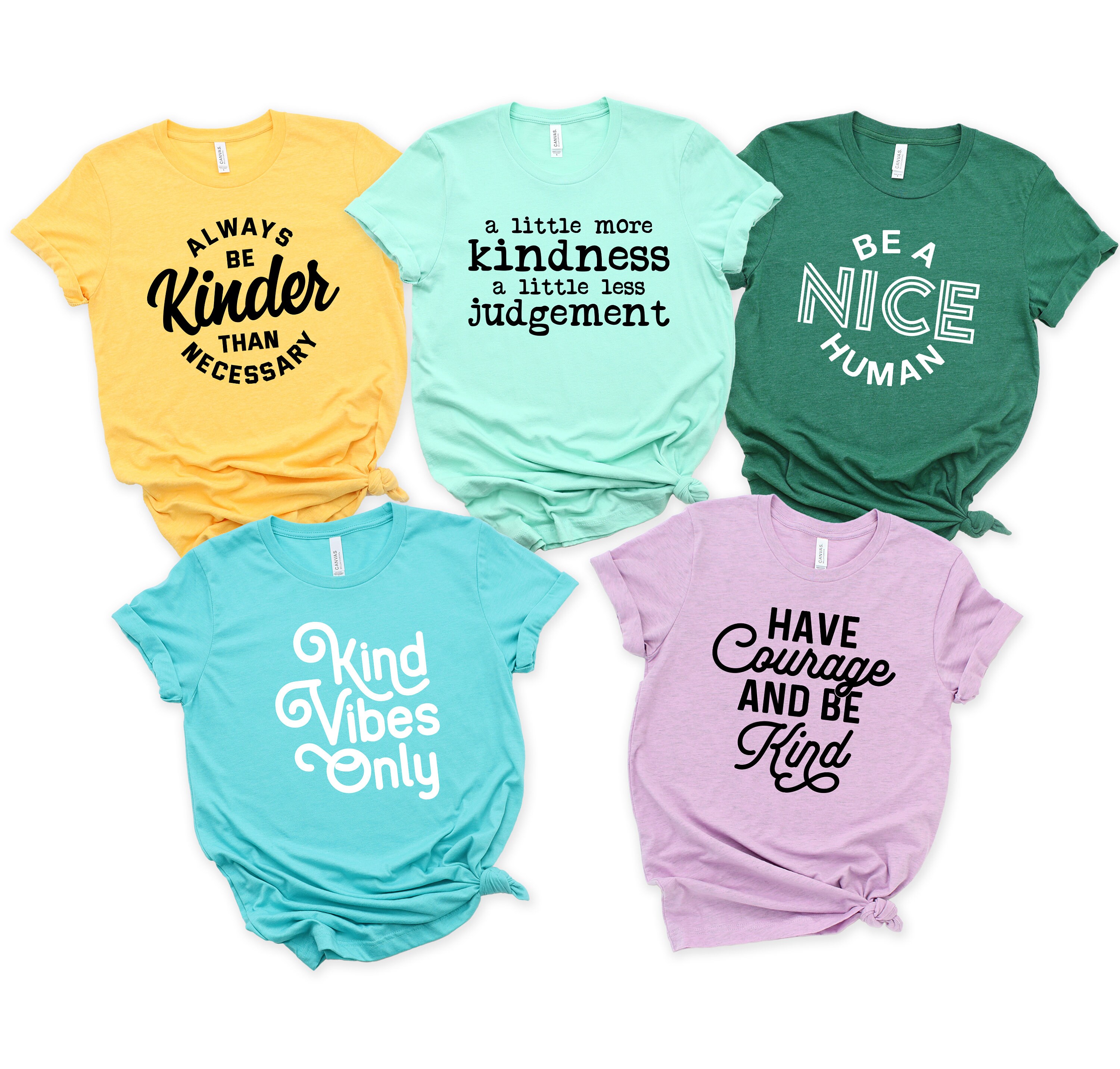 Be Kind Shirts/ Kindness/ Choose Kind/ Teacher/ Mom/ Sister/ | Etsy