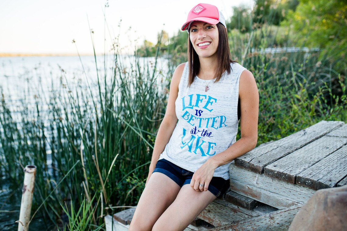 Lake Shirt/ Lake Tank Top/ Lake Muscle Tank/ Lake Life/ Summer - Etsy